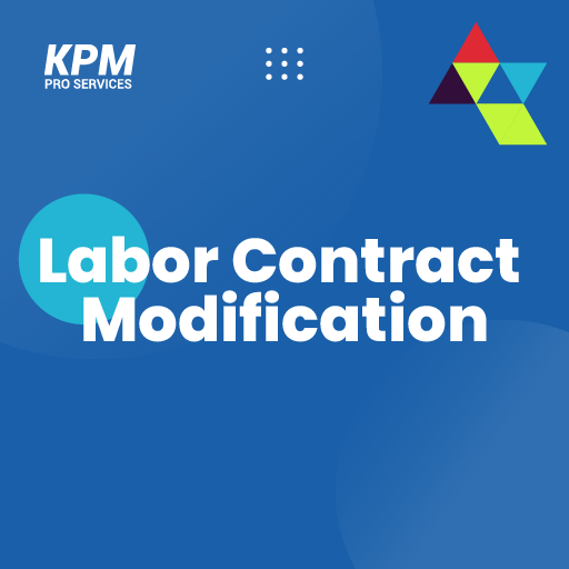 Labor Contract Modification services in Dubai, UAE | KPM PRO